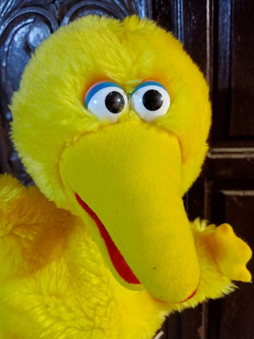 SESAME STREET BIG BIRD HAND PUPPET, Hobbies & Toys, Toys & Games on ...