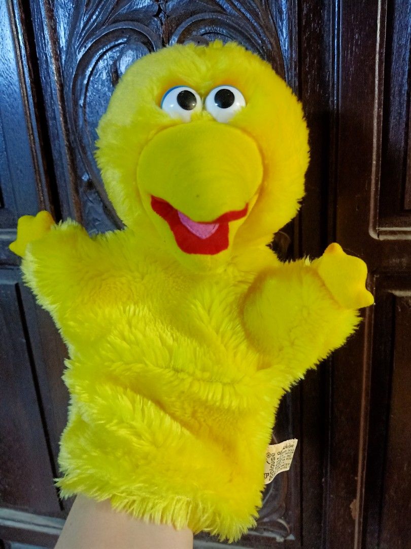SESAME STREET BIG BIRD HAND PUPPET, Hobbies & Toys, Toys & Games on ...