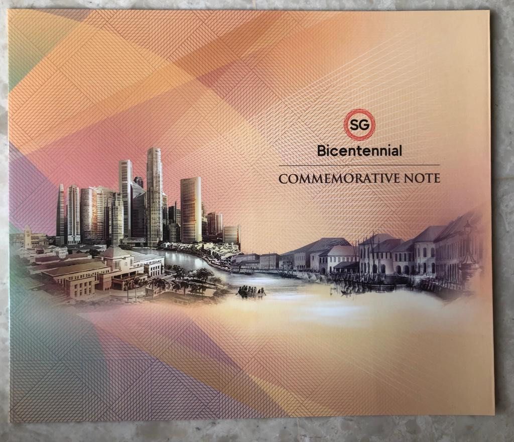 SG Bicentennial Commemorative Note (D), Hobbies & Toys, Memorabilia ...