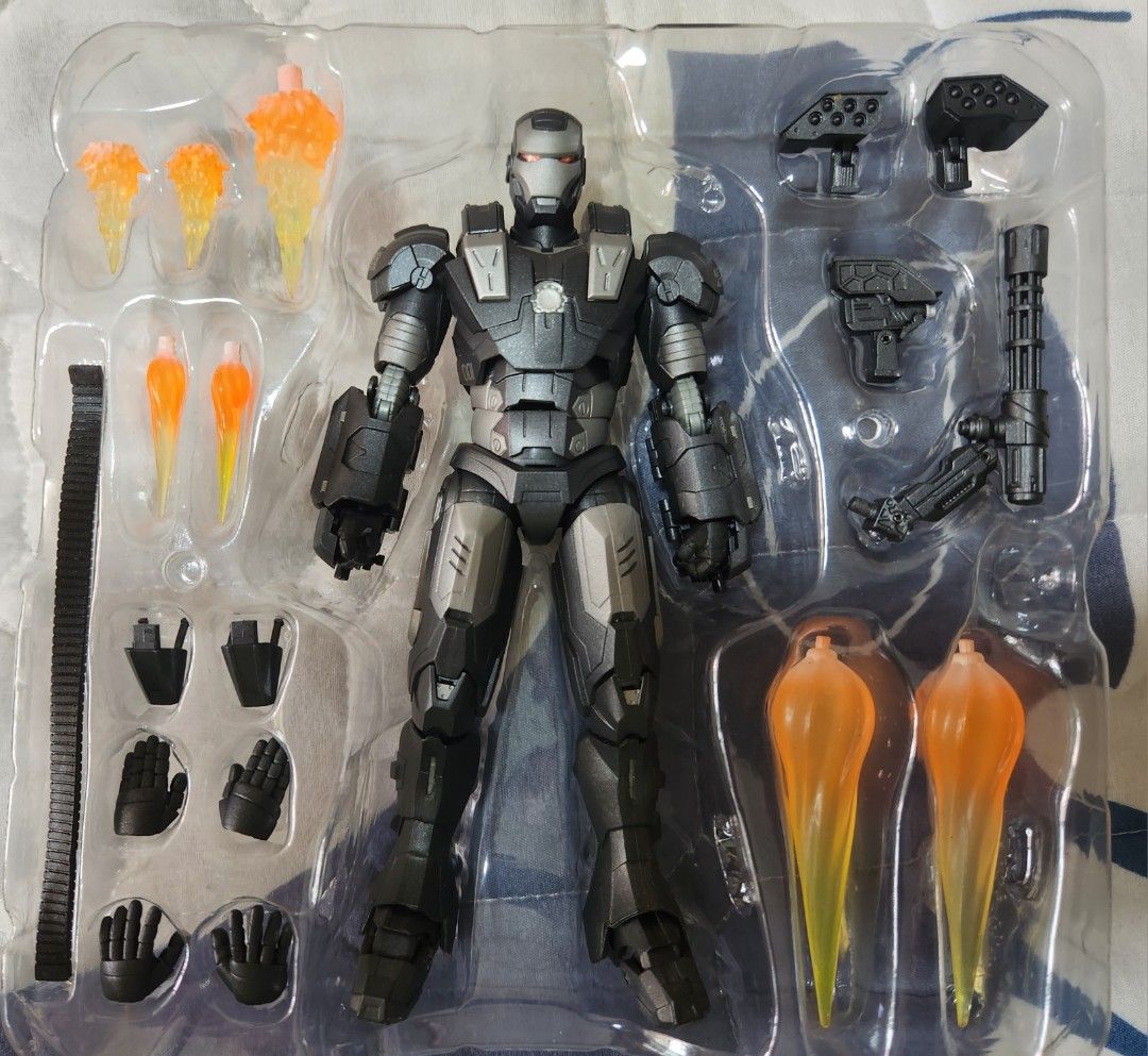 SH.figuarts War machine and Iron Man mk7 (Bandai), Hobbies & Toys, Toys ...