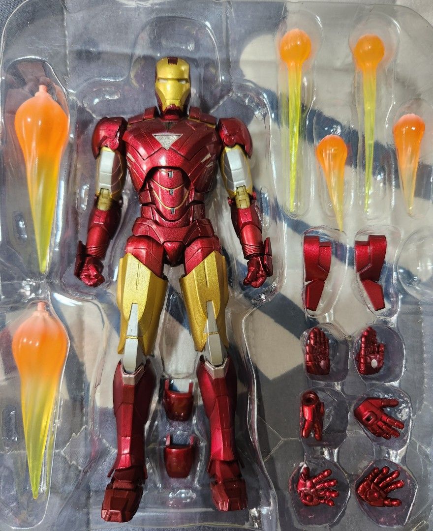 SH.figuarts War machine and Iron Man mk7 (Bandai), Hobbies & Toys, Toys ...