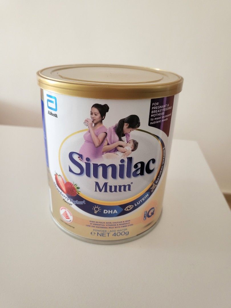Similac Mum 400g strawberry yoghurt, Babies & Kids, Maternity Care on ...