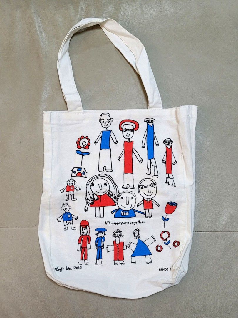 Singapore NDP Tote Bags, Women's Fashion, Bags & Wallets, Tote Bags on ...