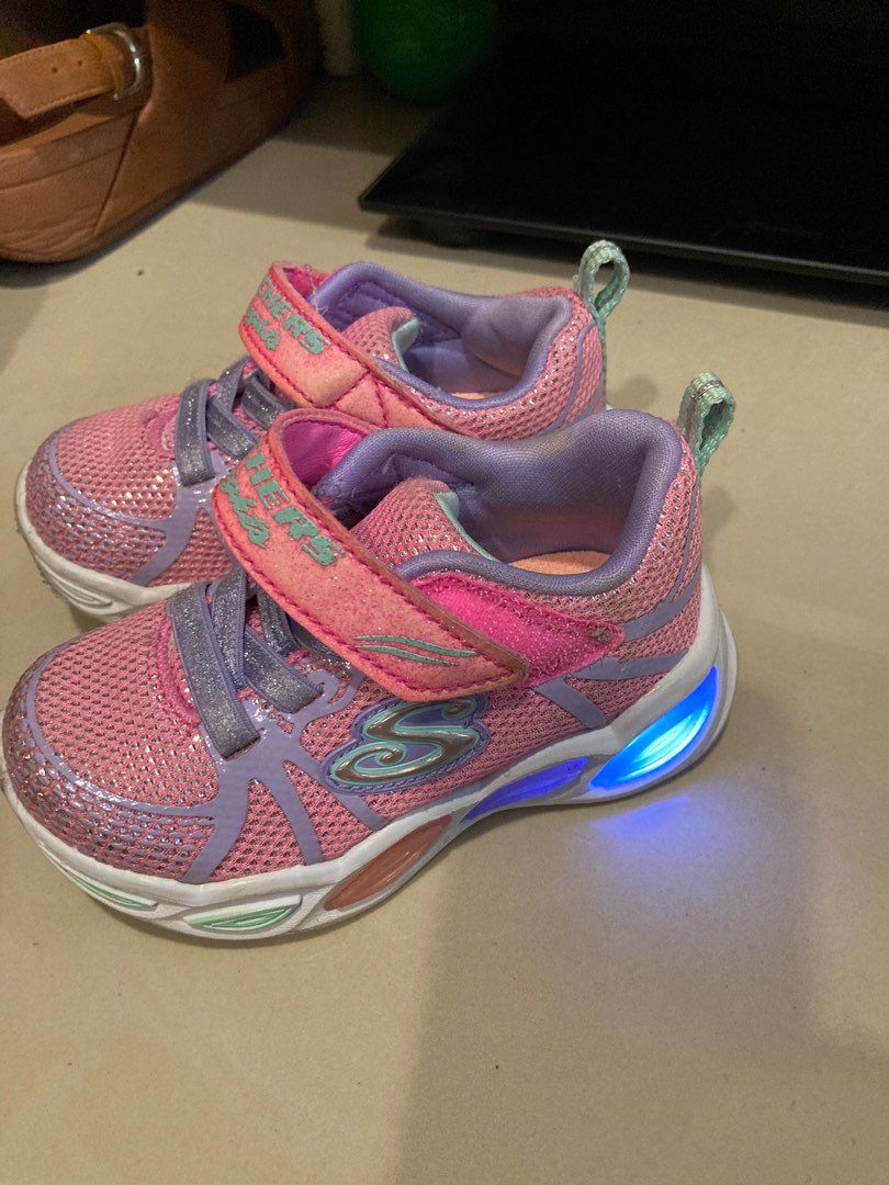 Skechers Light Shoes, Babies & Kids, Babies & Kids Fashion on Carousell
