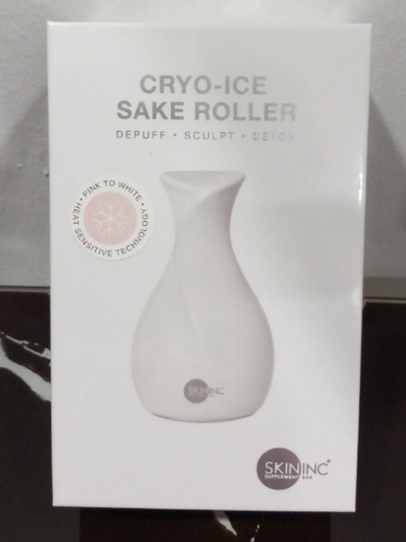 Skin Inc Cyro-Ice Sake Roller, Beauty & Personal Care, Face, Face Care ...