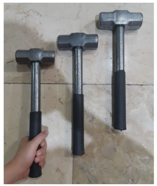 Sledge Hammer / Sledgehammer Metal Body Heavy Duty (2lbs, 3lbs, 4lbs ...