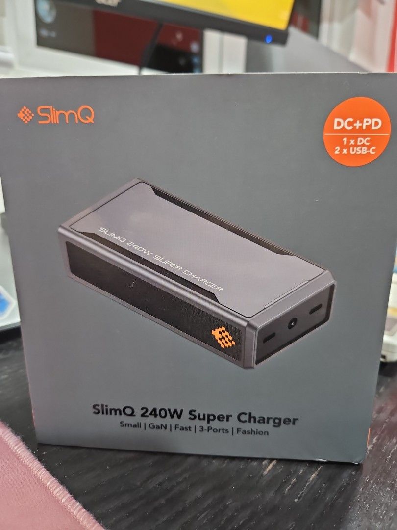 SlimQ 240W Super Charger, Computers & Tech, Parts & Accessories, Cables ...