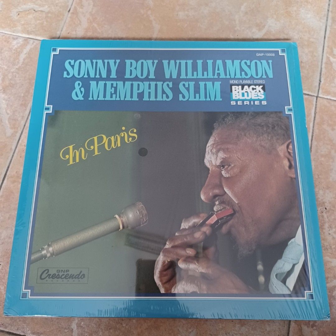 Sonny Boy Williamson & Memphis Slim-In Paris, Hobbies & Toys, Music & Media, Vinyls on Carousell