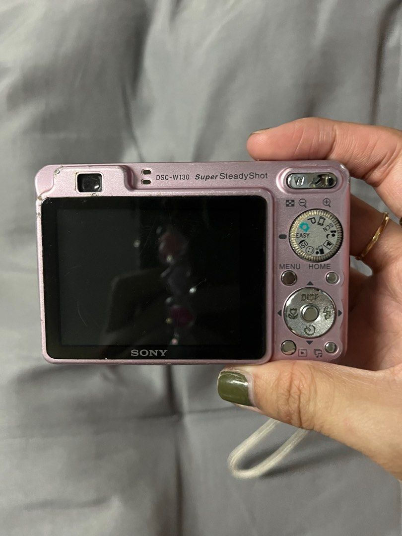 Sony Cybershot DSC-W130 Digital Camera Pink, Photography, Cameras on ...