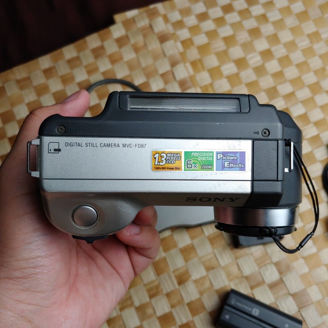 Sony FD Mavica MVC-FD87 Vintage Digicam Digital Camera, Photography ...