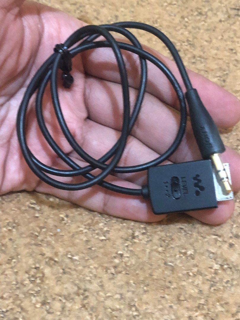 Sony WMC-NWR1 direct to 3.5mm volume limiting adapter for sony nwz ...