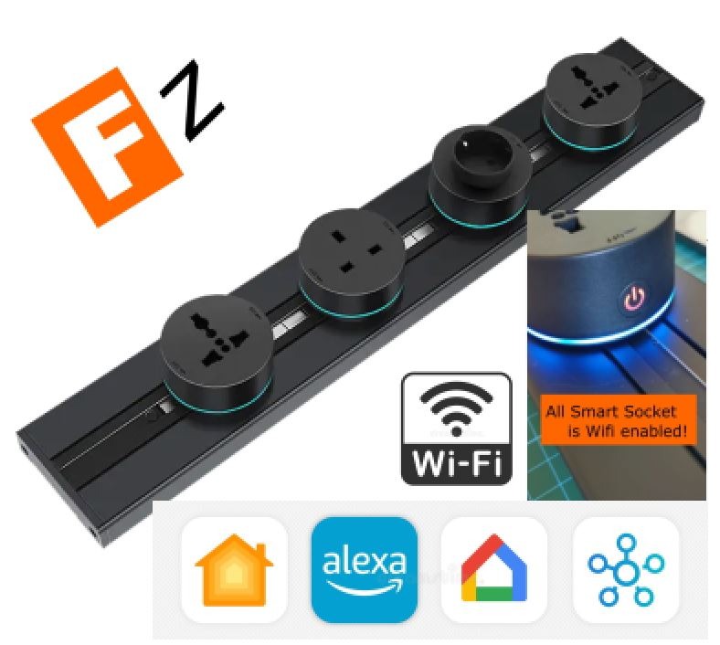 [Special PROMO] Smart Power track AC Electric smart socket electrical ...