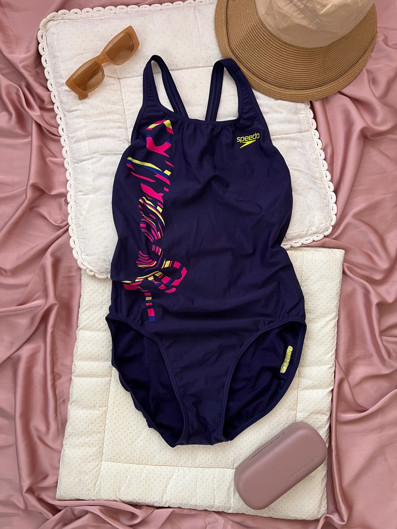 Speedo Training Suit, Women's Fashion, Swimwear, Rash guard on Carousell