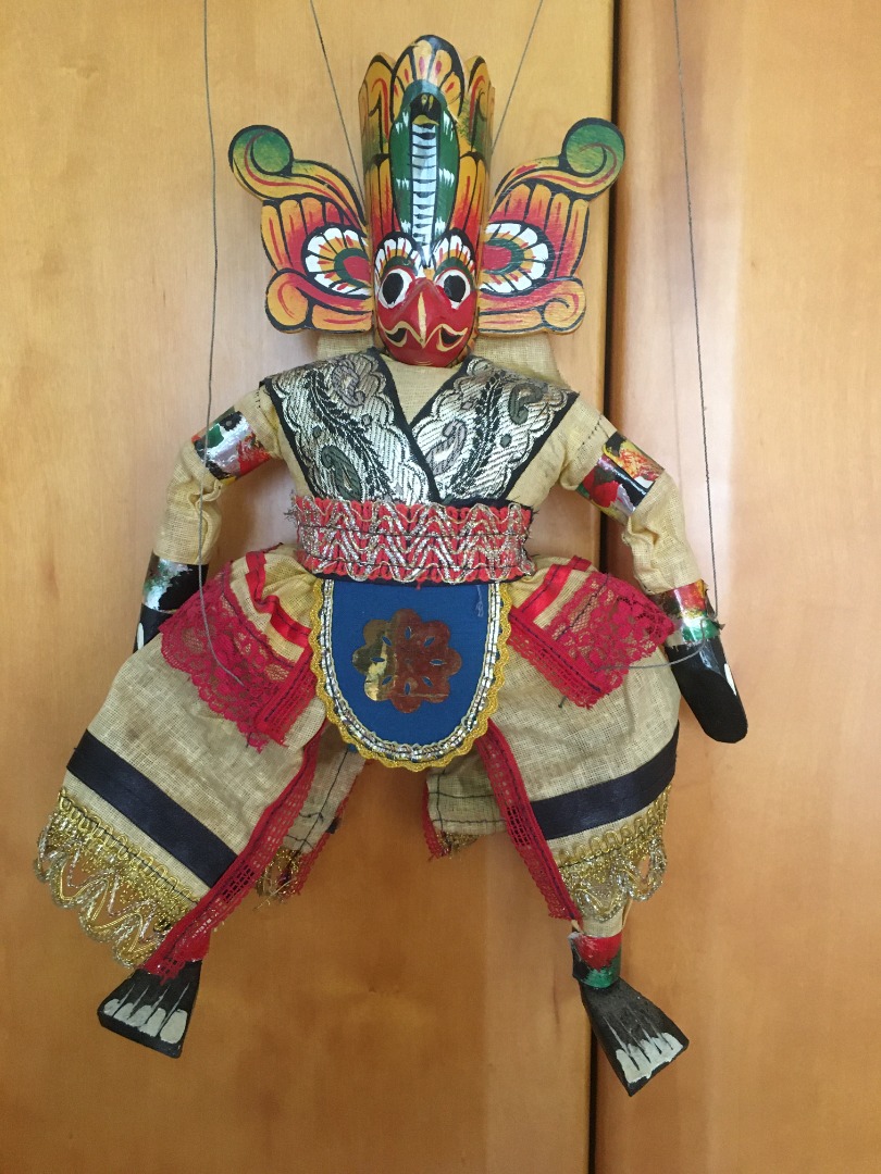Sri Lankan Rukada Puppet / Doll, Hobbies & Toys, Toys & Games on Carousell