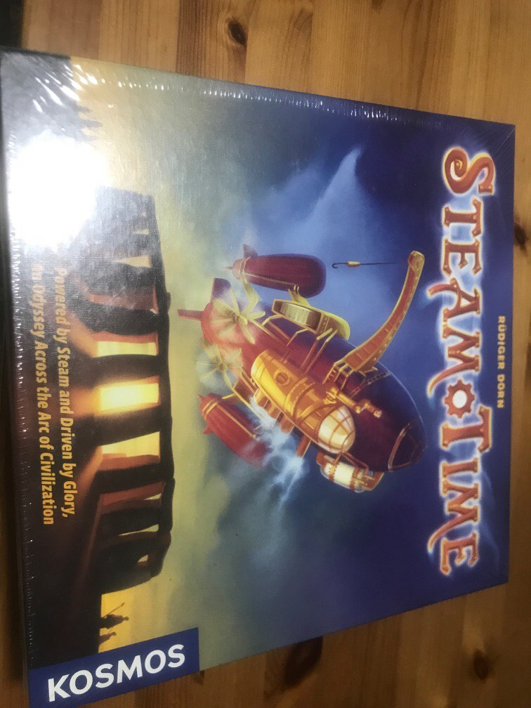 Steam time board game, Hobbies & Toys, Toys & Games on Carousell