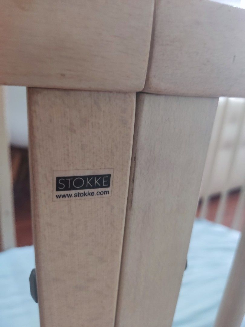 Stokke Sleepi with Stokke Mattress Sheets, Babies & Kids, Baby Nursery ...