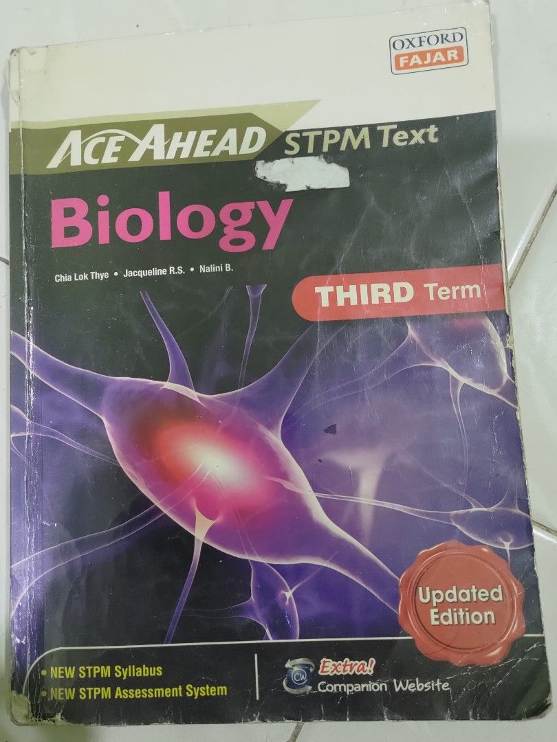 STPM Biology Sem 3, Hobbies & Toys, Books & Magazines, Textbooks on Carousell
