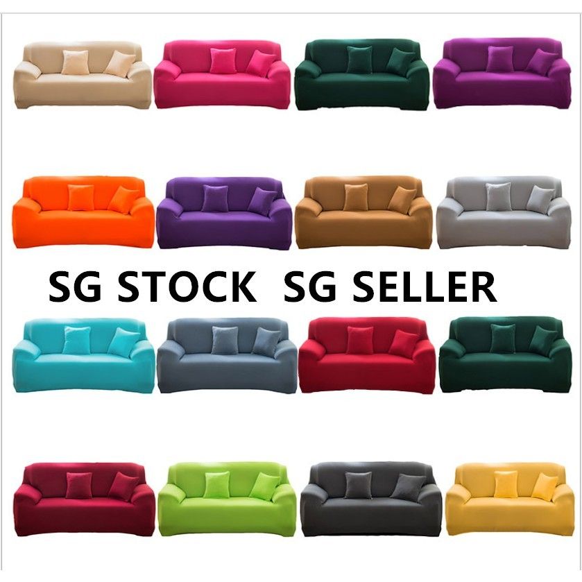 Stretchable Sofa Cover, Furniture & Home Living, Furniture, Sofas on ...