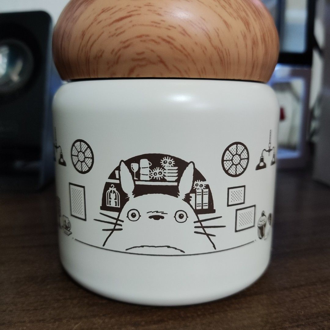 Studio Ghibli Totoro Acorn Thermal Jar, Hobbies & Toys, Memorabilia ...