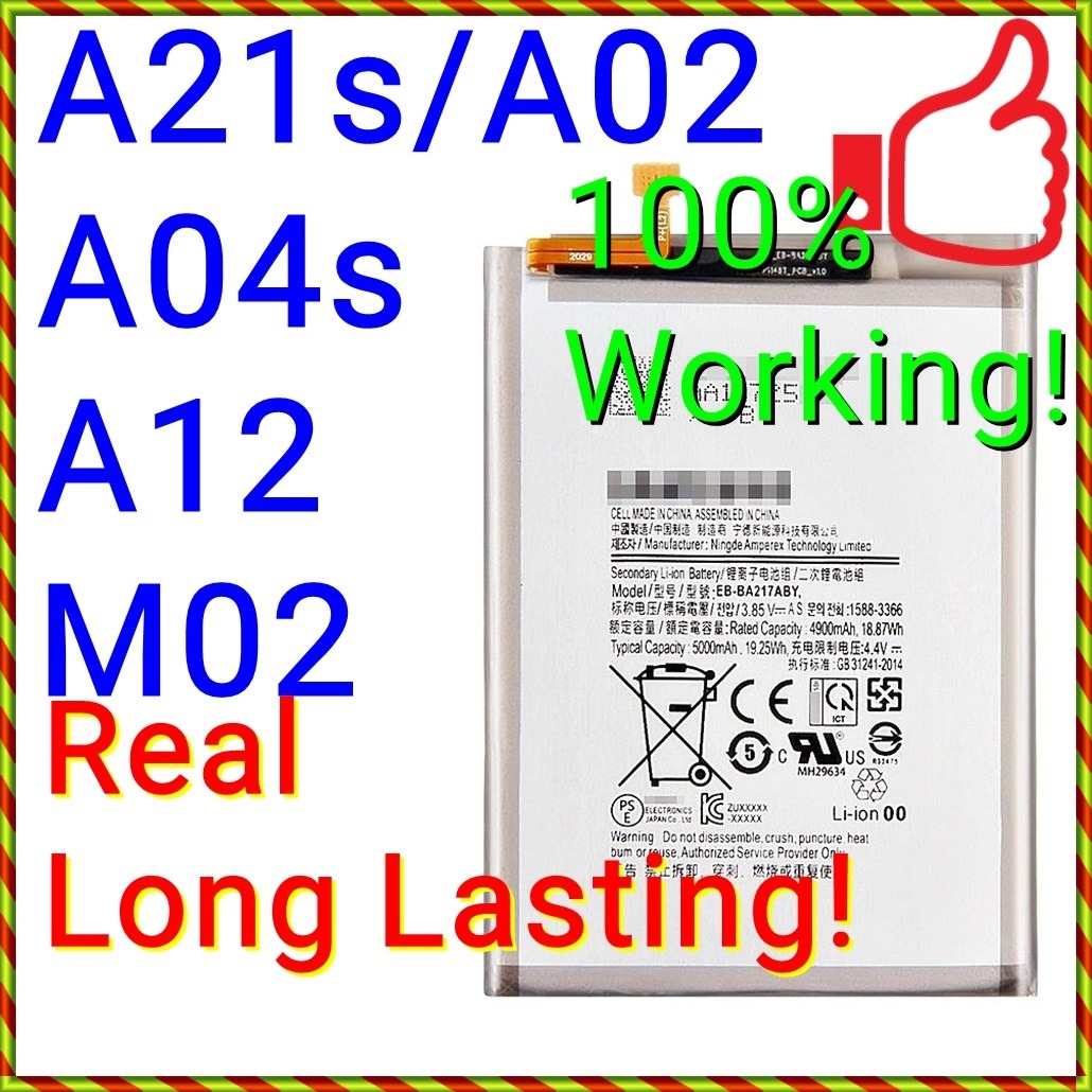 (Support 15W Fast Charge) NEW ORI Real Long Lasting Stable Battery EB ...