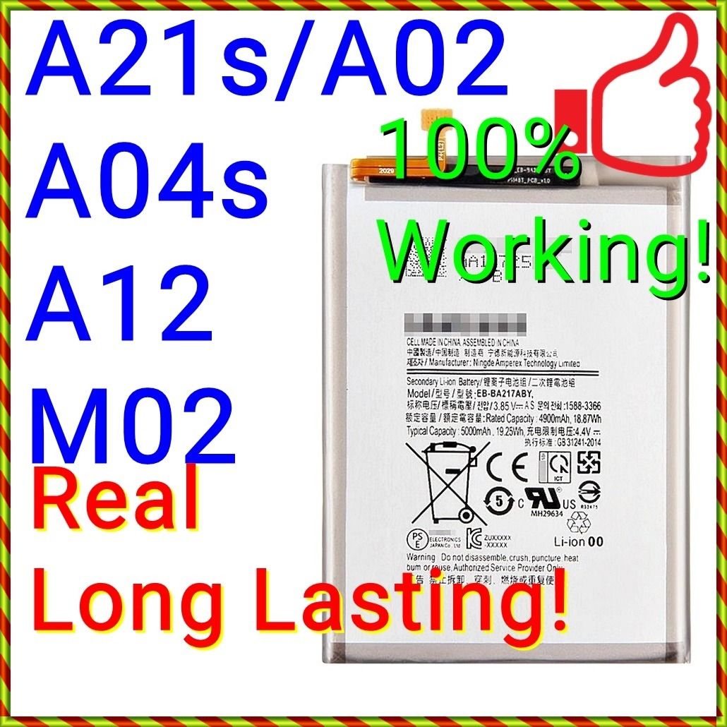 (Support 15W Fast Charge) NEW ORI Real Long Lasting Stable Battery EB ...