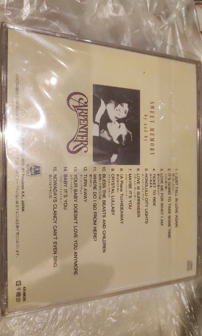 Sweet Memories collection 6 CDs by The Carpenters, Hobbies & Toys ...