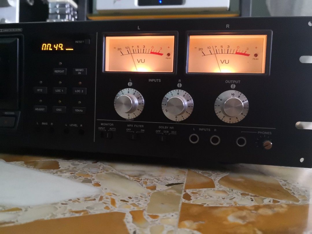 Tascam 122mk3 professional cassette deck, Audio, Other Audio Equipment ...