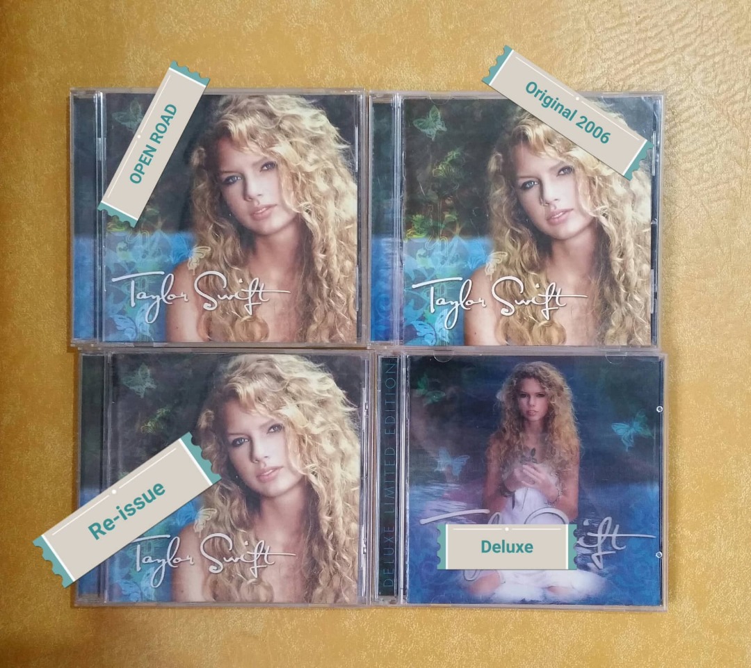 Taylor Swift Debut Albums BUNDLE, Hobbies & Toys, Music & Media, CDs ...