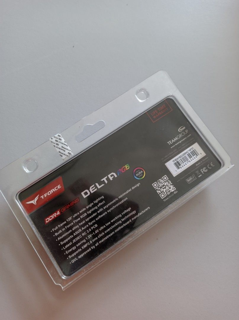 TForce Delta RGB TUF Gaming Alliance 16x1 GB DDR4 3200Mhz on Carousell