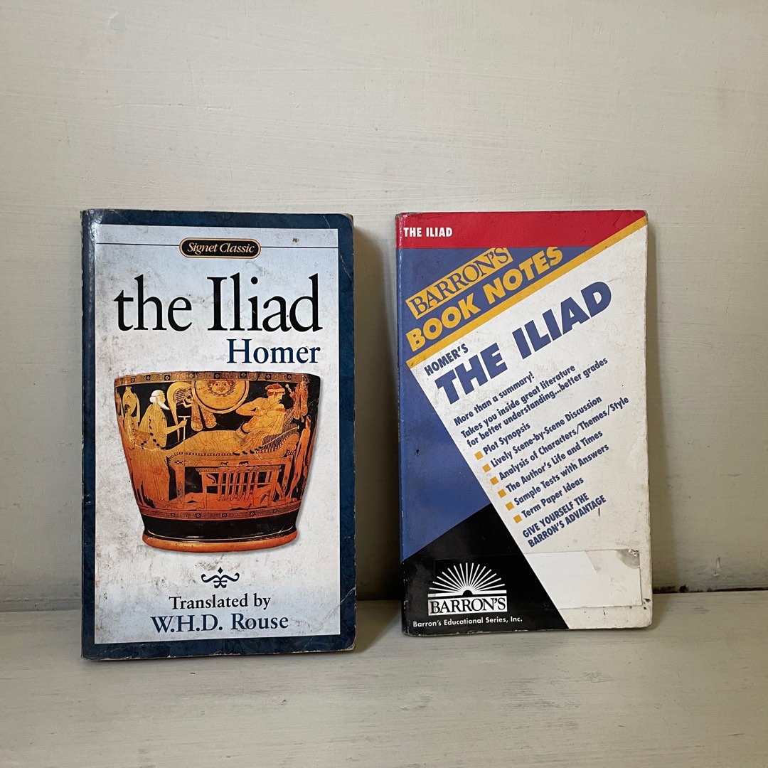 The Iliad by Homer bundle on Carousell
