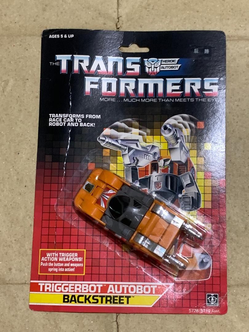 The Transformers: G1: Triggerbot Autobot: Backstreet MOSC Toy on Carousell