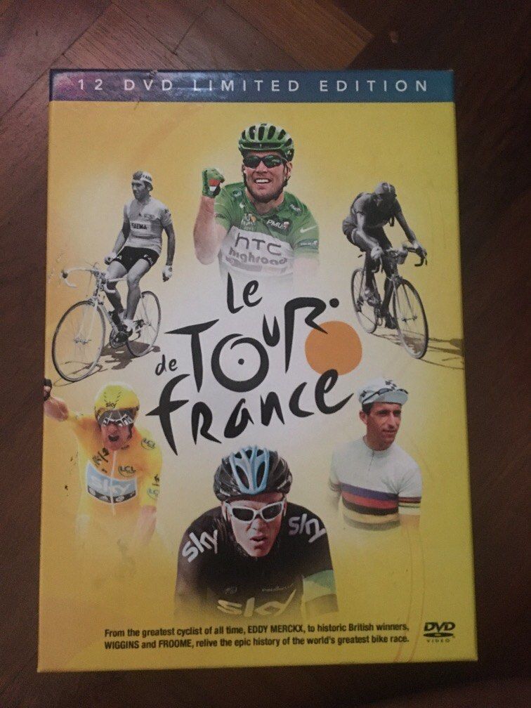 Tour De France limited edition 12 dvds boxset, Hobbies & Toys, Music ...