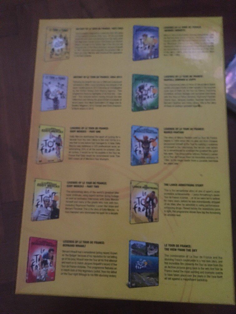 Tour De France limited edition 12 dvds boxset, Hobbies & Toys, Music ...