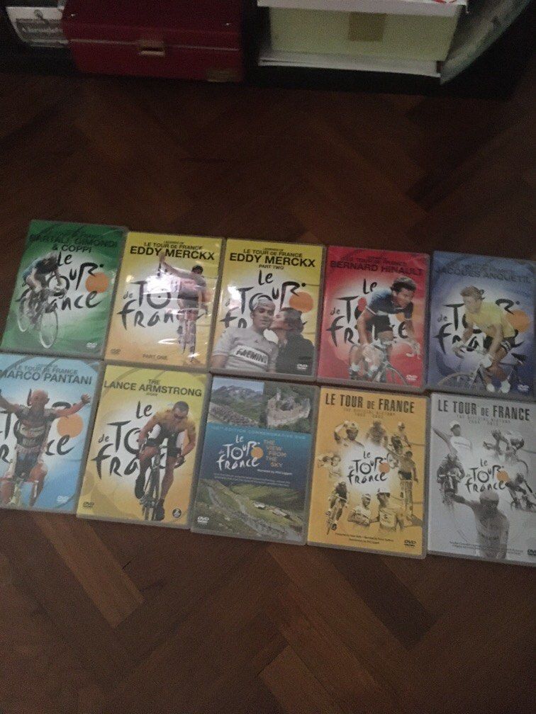 Tour De France limited edition 12 dvds boxset, Hobbies & Toys, Music ...