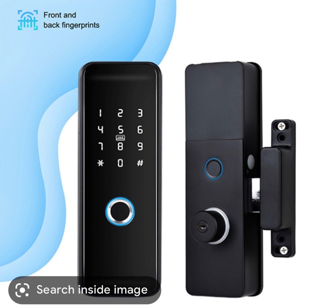 Trident - 2 digital locks (Door and Gate), Furniture & Home Living ...