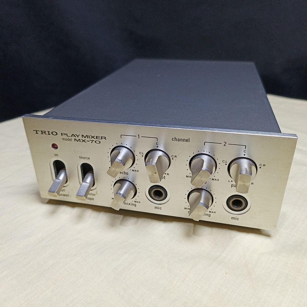 TRIO MX-70 Play Mixer || Serial No. 750330 on Carousell