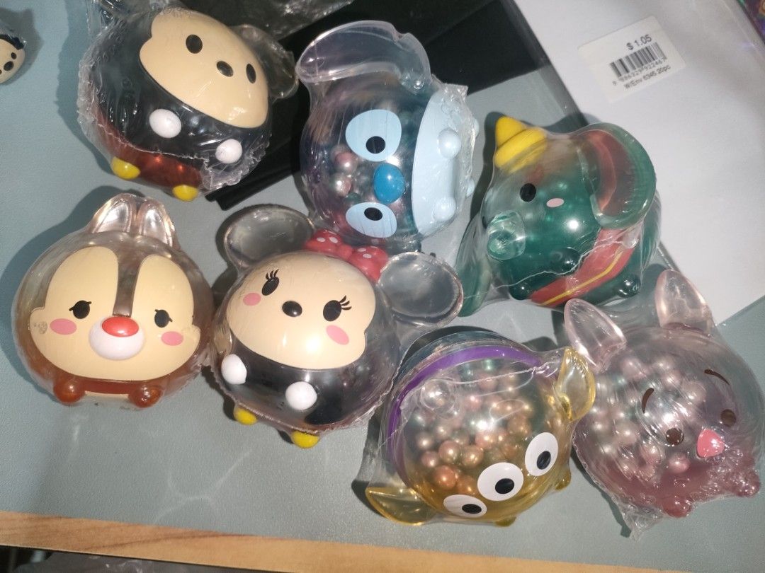 Tsum Tsum figurines SOFUBI COW PLAY COW MOO, Hobbies & Toys, Toys & Games on Carousell