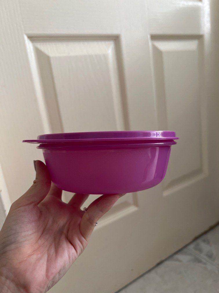 Tupperware 600 ml Modular Bowl Round Bowl Container, Furniture & Home ...