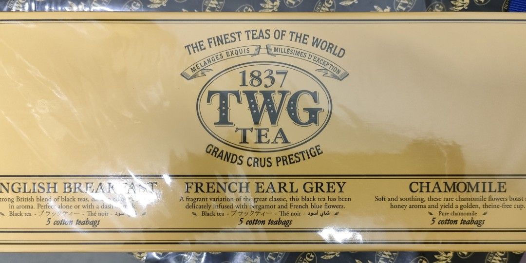 TWG Classic Teas Assortments, Food & Drinks, Gift Baskets & Hampers on ...