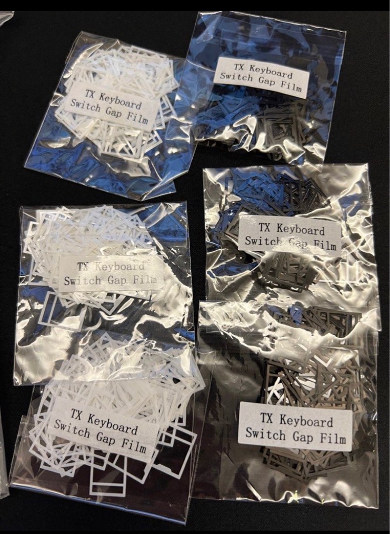 Tx switch films mechanical keyboard switches, Computers & Tech, Parts ...