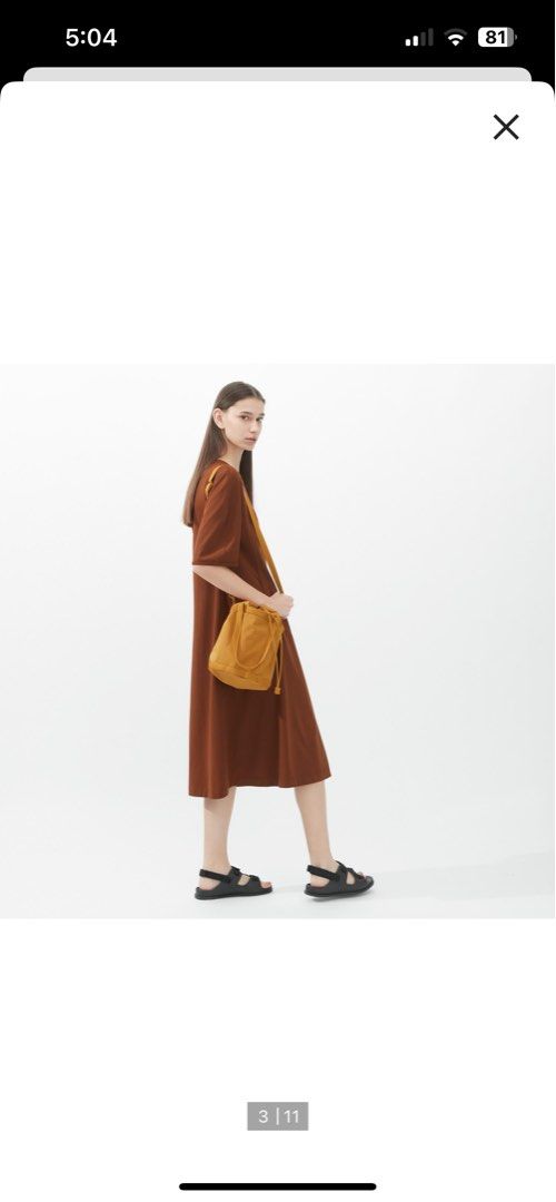 Uniqlo U Bucket Bag, Women's Fashion, Bags & Wallets, Cross-body Bags ...