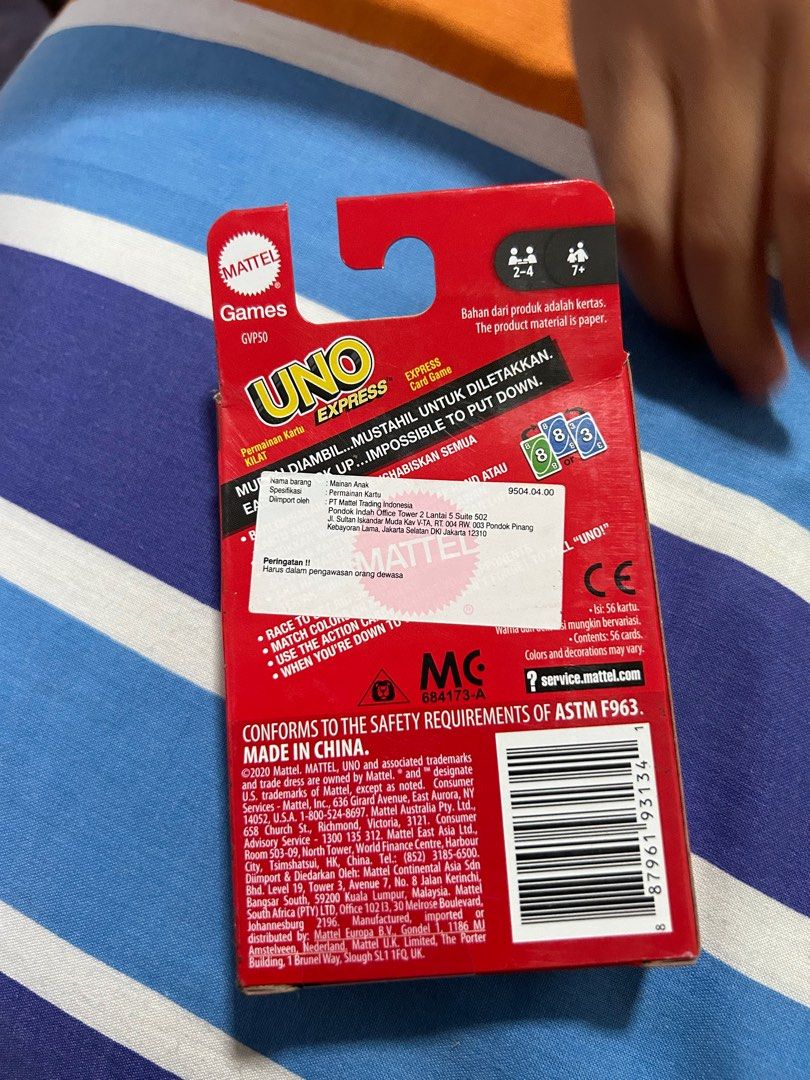 Uno Express, Hobbies & Toys, Toys & Games on Carousell