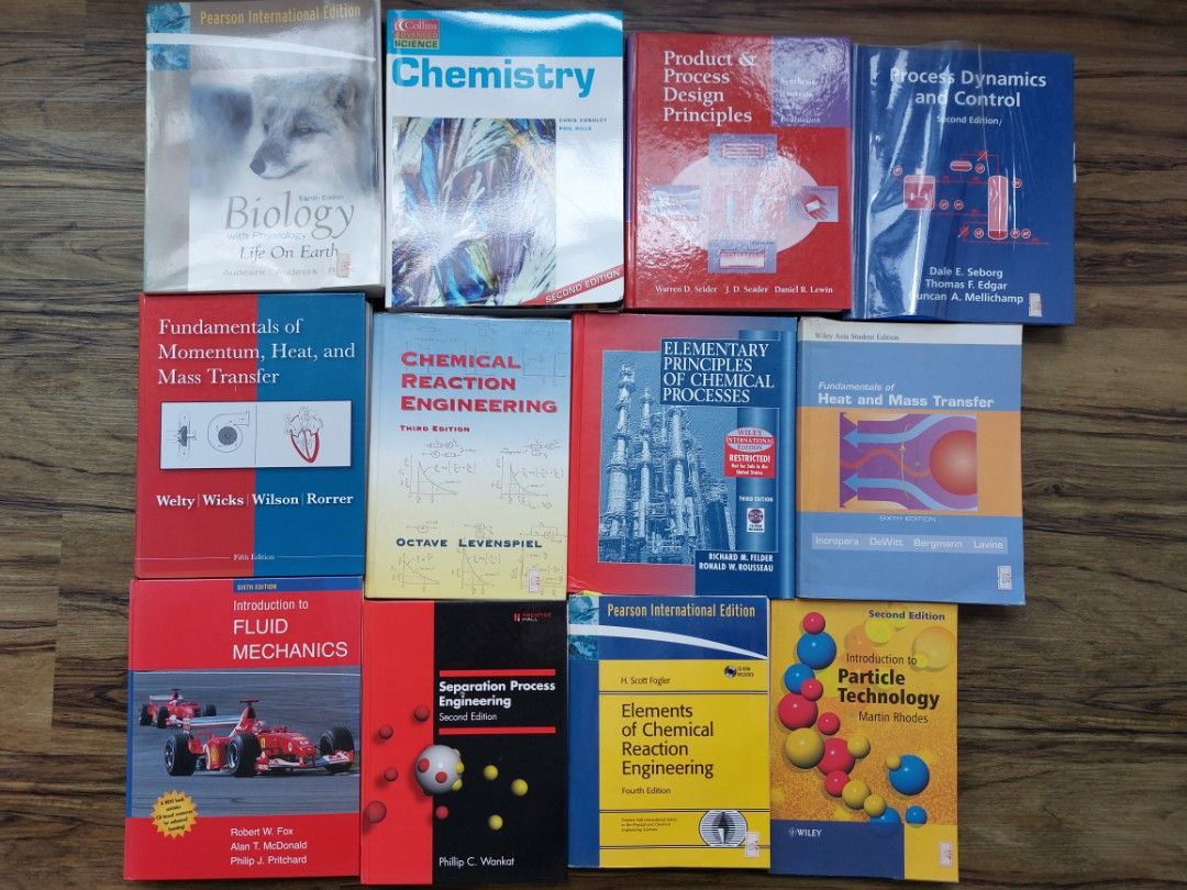 Used Chemical Eng textbooks, Hobbies & Toys, Books & Magazines ...
