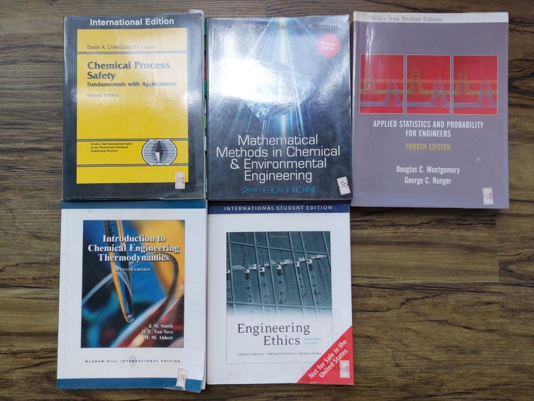 Used Chemical Eng textbooks, Hobbies & Toys, Books & Magazines ...