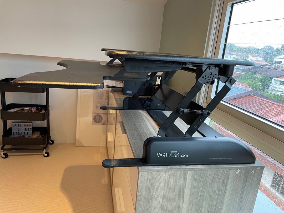 Varidesk Pro Plus Standing Desk, Furniture & Home Living, Furniture ...
