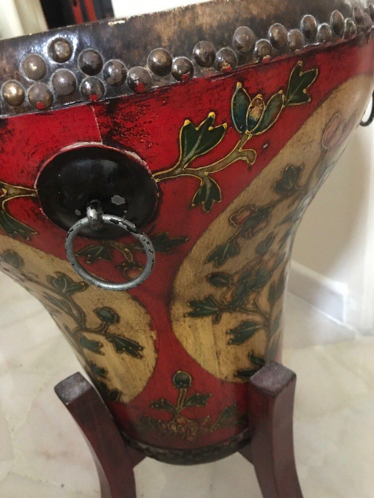Vintage Chinese Drum / Tanggu / coffee table, Hobbies & Toys ...