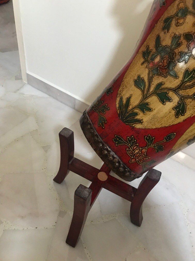 Vintage Chinese Drum / Tanggu / coffee table, Hobbies & Toys ...