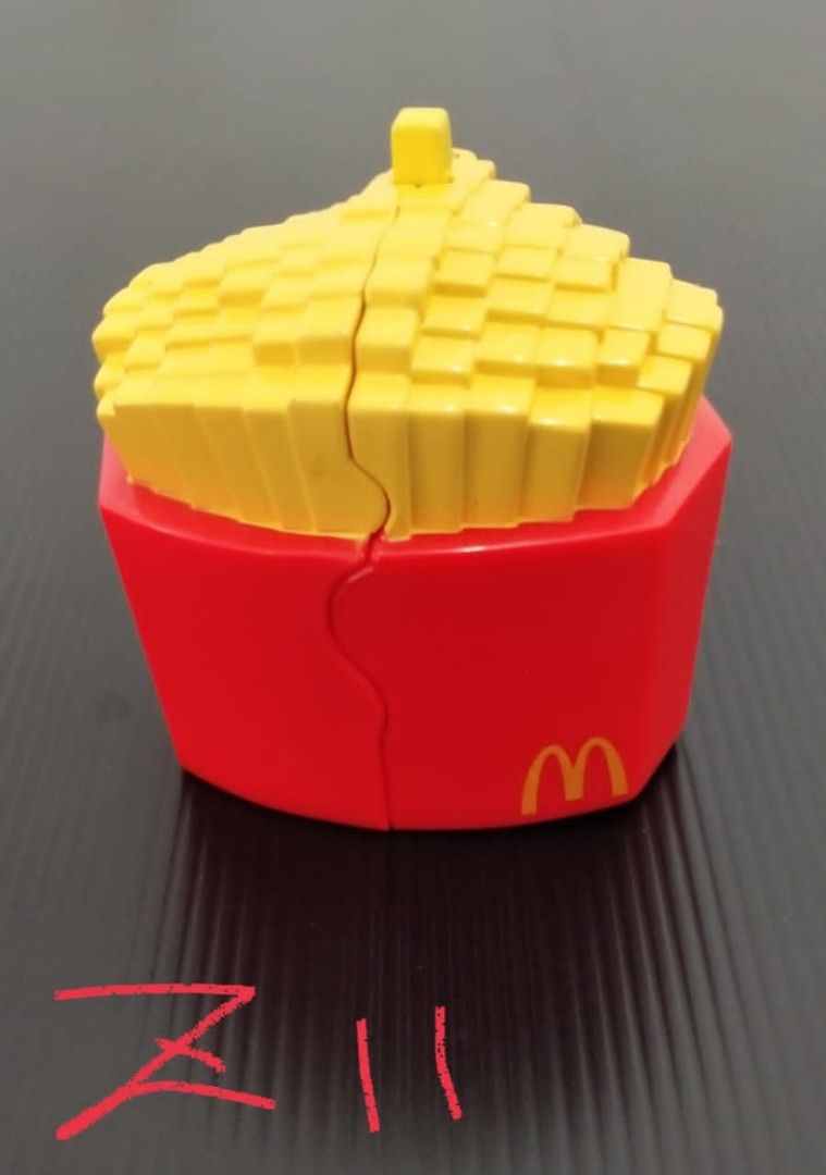 Vintage Classic Mcdonalds Potatoes Chips Movable Toy Not Full Set Hobbies And Toys Toys