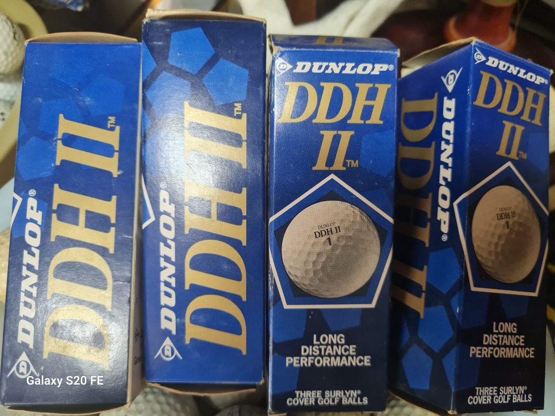 Vintage Dunlop DDH II Golf Ball Set of 12, Sports Equipment, Other ...