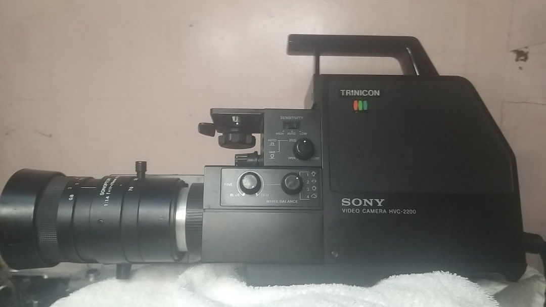 VINTAGE SONY TRINICON HVC-3000P (BETAMAX VIDEO CAMERA, Photography ...